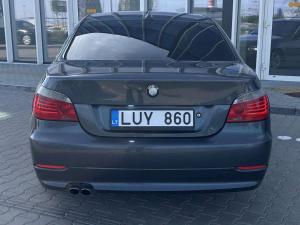 Pelēks BMW 525 2008 Viļņa, ar dzinēja tilpumu 2.99 L un nobraukumu 344 tūkst. km par 4500 €, foto 6 vietnē AUTOMOTO.COM.LV