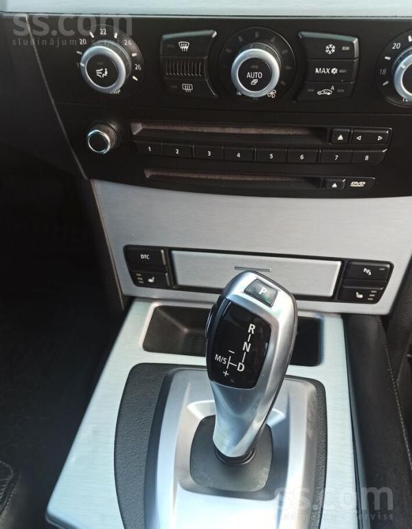 Pelēks BMW 525 2008 Jelgava, ar dzinēja tilpumu 3.00 L un nobraukumu 338 tūkst. km par 7500 €, foto 5 vietnē AUTOMOTO.COM.LV