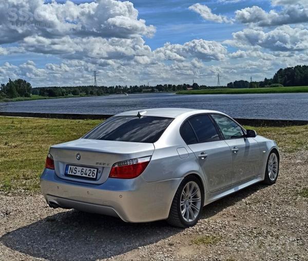 Pelēks BMW 525 2008 Jelgava, ar dzinēja tilpumu 3.00 L un nobraukumu 349 tūkst. km par 7500 €, foto 2 vietnē AUTOMOTO.COM.LV