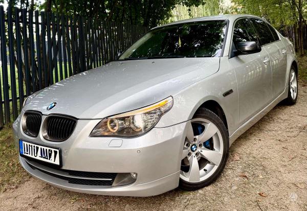 Grey BMW 525 2008 in Kaunas, with an engine capacity of 0.00 L and mileage of 244 thousand km for 3750 €, photo 1 on AUTOMOTO.COM.LV