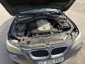 Pelēks BMW 525 2008 Šauļi, ar dzinēja tilpumu 2.99 L un nobraukumu 313 tūkst. km par 4100 €, foto 9 vietnē AUTOMOTO.COM.LV