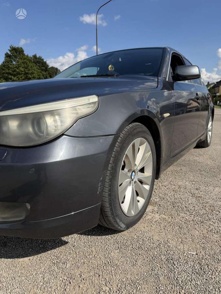 Pelēks BMW 525 2008 Šauļi, ar dzinēja tilpumu 2.99 L un nobraukumu 313 tūkst. km par 4100 €, foto 13 vietnē AUTOMOTO.COM.LV