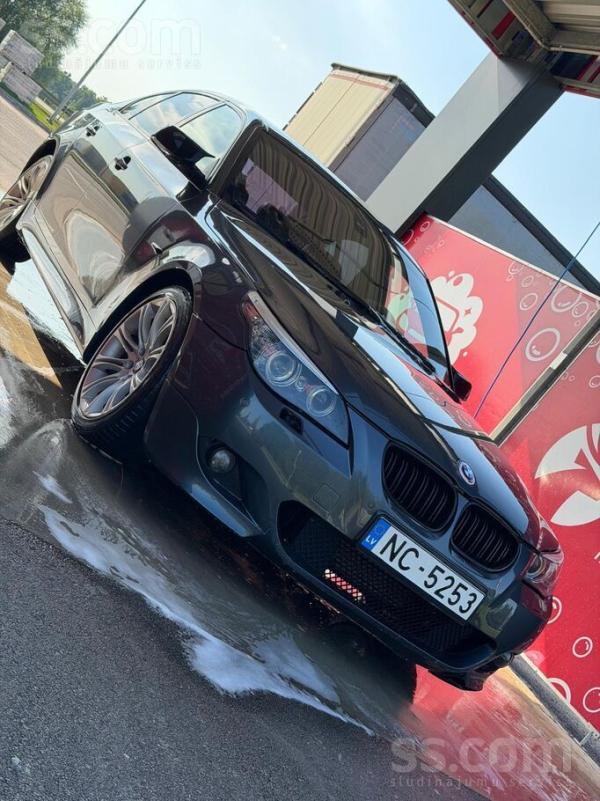 Pelēks BMW 525 2008 Rīga, ar dzinēja tilpumu 3.00 L un nobraukumu 356 tūkst. km par 5299 €, foto 1 vietnē AUTOMOTO.COM.LV