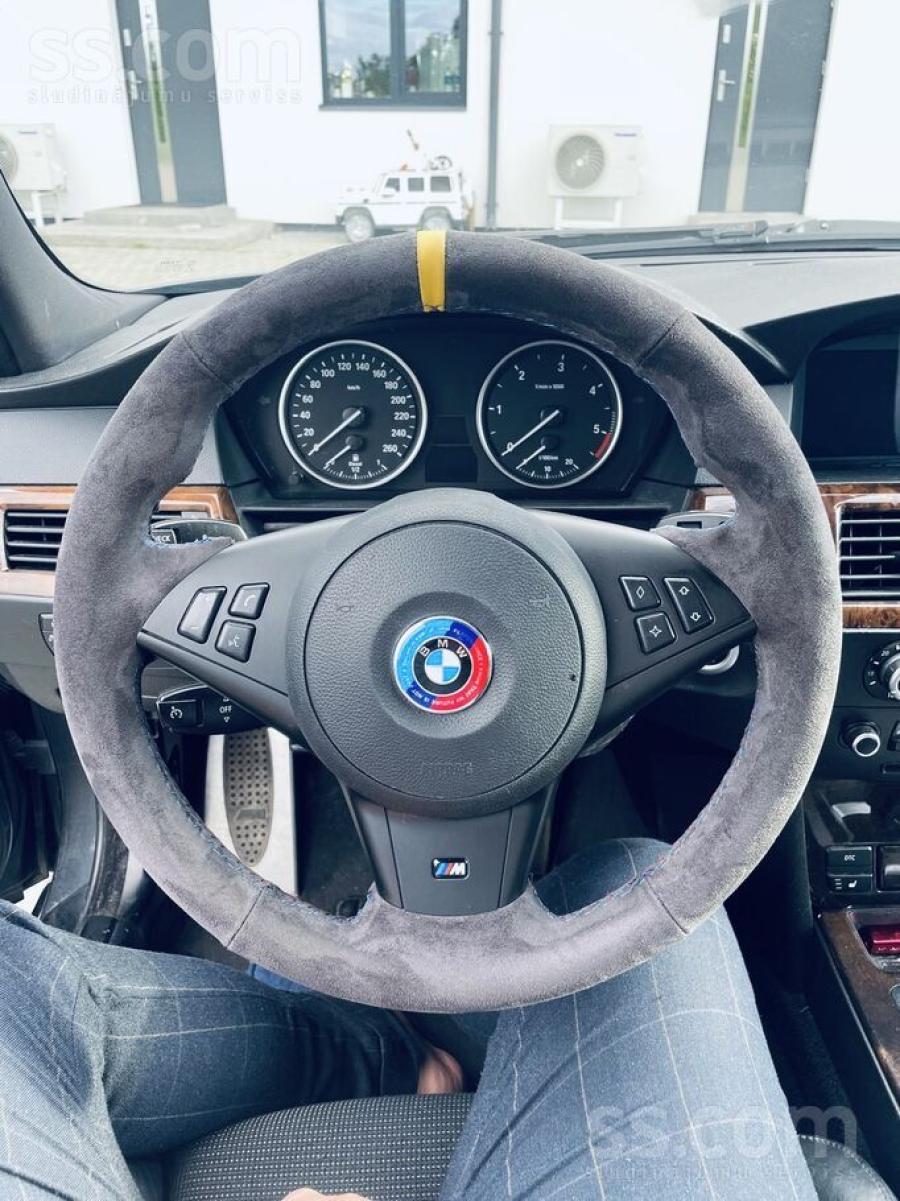 Pelēks BMW 525 2008 Rīga, ar dzinēja tilpumu 3.00 L un nobraukumu 356 tūkst. km par 5299 €, foto 5 vietnē AUTOMOTO.COM.LV