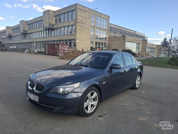 Grey BMW 525 2009 in Alytus, with an engine capacity of 3.00 L and mileage of 360 thousand km for 4950 €, photo 1 on AUTOMOTO.COM.LV