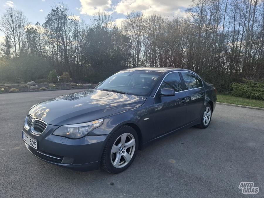 Grey BMW 525 2009 in Alytus, with an engine capacity of 3.00 L and mileage of 360 thousand km for 4950 €, photo 10 on AUTOMOTO.COM.LV