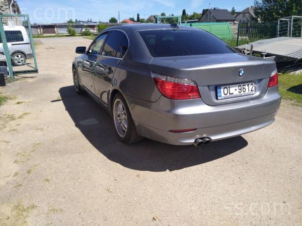 Grey BMW 525 2009 in Talsi, with an engine capacity of 2.50 L and mileage of 245 thousand km for 4500 €, photo 3 on AUTOMOTO.COM.LV