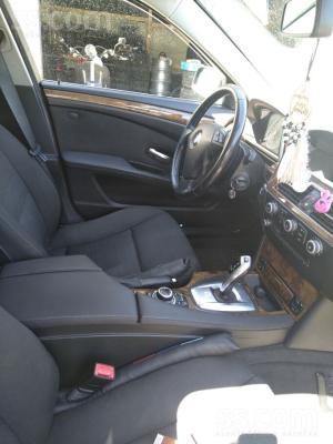 Pelēks BMW 525 2009 Talsi, ar dzinēja tilpumu 2.50 L un nobraukumu 245 tūkst. km par 4500 €, foto 6 vietnē AUTOMOTO.COM.LV