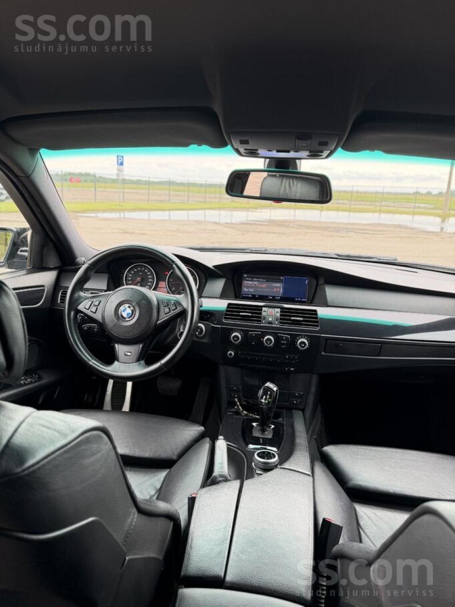Pelēks BMW 525 2009 Liepāja, ar dzinēja tilpumu 3.00 L un nobraukumu 327 tūkst. km par 8900 €, foto 12 vietnē AUTOMOTO.COM.LV