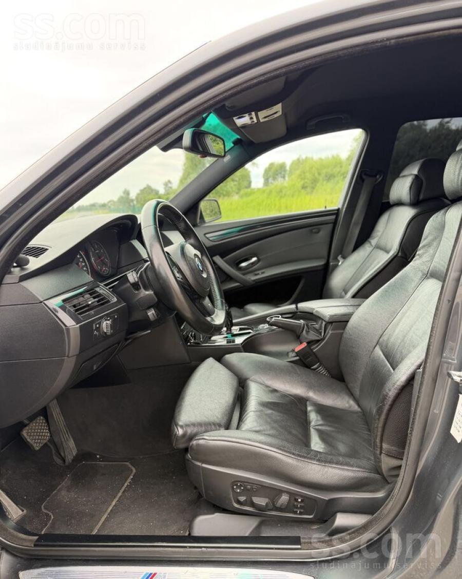 Pelēks BMW 525 2009 Liepāja, ar dzinēja tilpumu 3.00 L un nobraukumu 327 tūkst. km par 8900 €, foto 15 vietnē AUTOMOTO.COM.LV