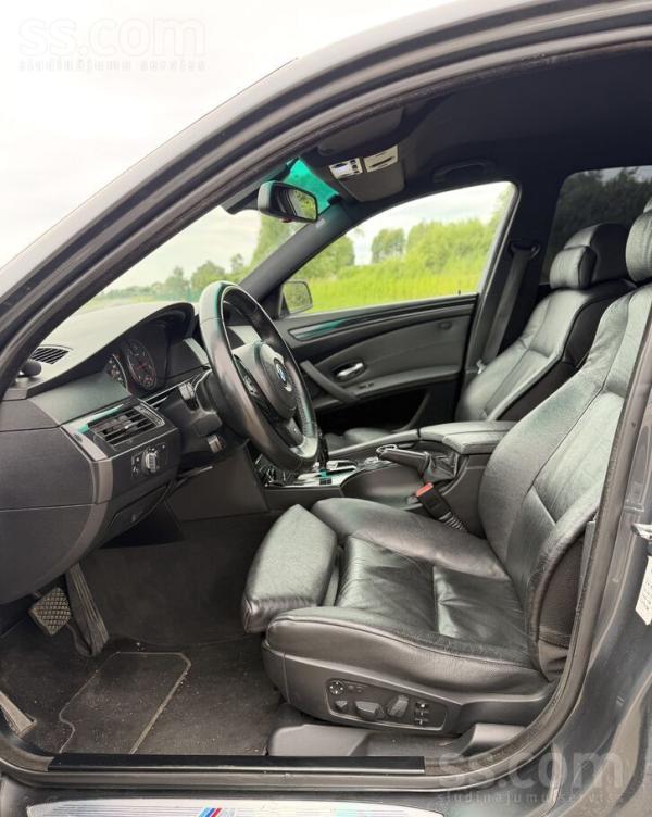 Pelēks BMW 525 2009 Liepāja, ar dzinēja tilpumu 3.00 L un nobraukumu 327 tūkst. km par 8900 €, foto 7 vietnē AUTOMOTO.COM.LV