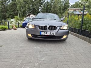 Grey BMW 525 2009 in Vilnius, with an engine capacity of 3.00 L and mileage of 296 thousand km for 5200 €, photo  on AUTOMOTO.COM.LV