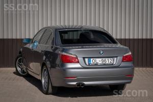 Grey BMW 525 2009 in Talsi, with an engine capacity of 3.00 L and mileage of 242 thousand km for 5590 €, photo 5 on AUTOMOTO.COM.LV
