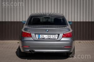 Grey BMW 525 2009 in Talsi, with an engine capacity of 3.00 L and mileage of 242 thousand km for 5590 €, photo 6 on AUTOMOTO.COM.LV