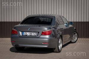 Grey BMW 525 2009 in Talsi, with an engine capacity of 3.00 L and mileage of 242 thousand km for 5590 €, photo 8 on AUTOMOTO.COM.LV