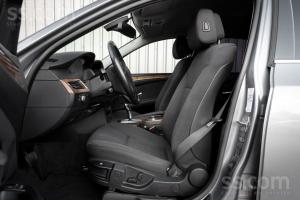 Grey BMW 525 2009 in Talsi, with an engine capacity of 3.00 L and mileage of 242 thousand km for 5590 €, photo 10 on AUTOMOTO.COM.LV