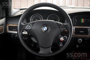 Grey BMW 525 2009 in Talsi, with an engine capacity of 3.00 L and mileage of 242 thousand km for 5590 €, photo 19 on AUTOMOTO.COM.LV