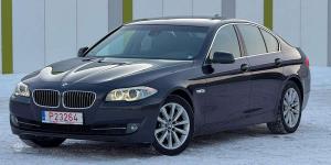 Pelēks BMW 525 2010 Raseiniai, ar dzinēja tilpumu 2.99 L un nobraukumu 236 tūkst. km par 7799 €, foto  vietnē AUTOMOTO.COM.LV