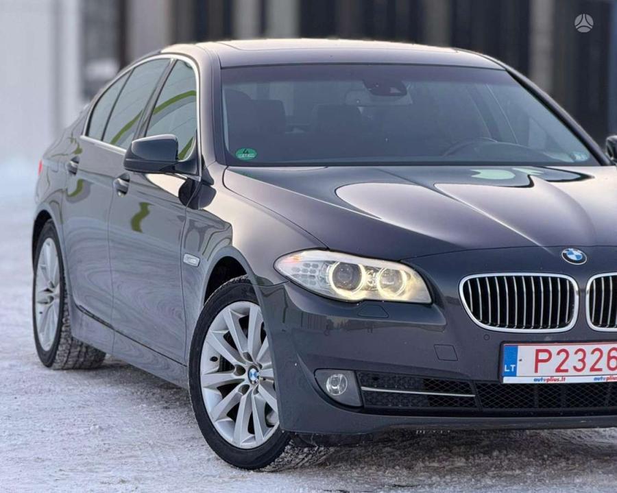 Pelēks BMW 525 2010 Raseiniai, ar dzinēja tilpumu 2.99 L un nobraukumu 236 tūkst. km par 7799 €, foto 6 vietnē AUTOMOTO.COM.LV