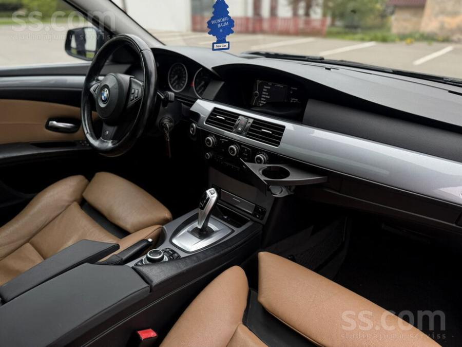 Серый БМВ 525 2010 в Рига, объемом двигателя 3.00 л и пробегом 323 тыс. км за 6650 €, фото 10 на AUTOMOTO.COM.LV