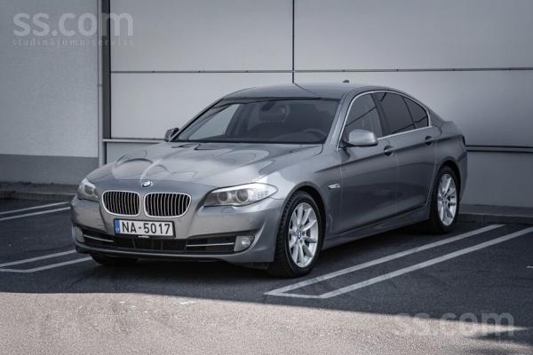 Pelēks BMW 525 2010 Rīga, ar dzinēja tilpumu 3.00 L un nobraukumu 353 tūkst. km par 9500 €, foto 1 vietnē AUTOMOTO.COM.LV
