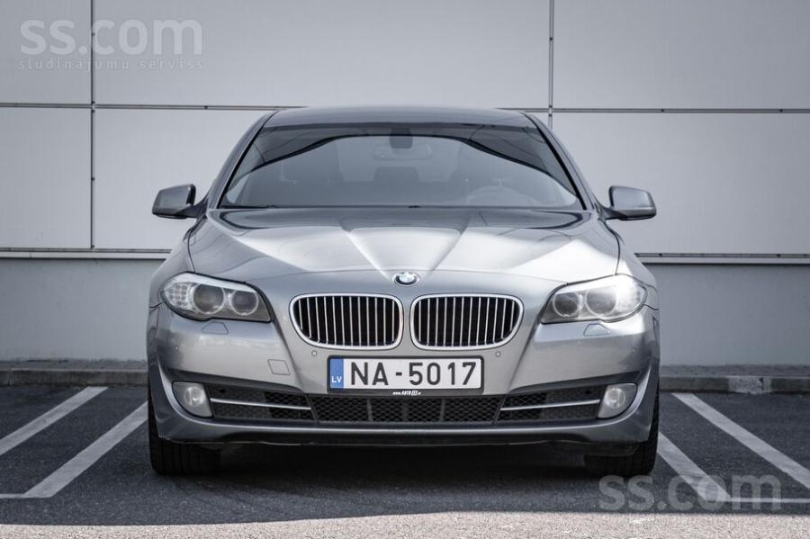 Pelēks BMW 525 2010 Rīga, ar dzinēja tilpumu 3.00 L un nobraukumu 353 tūkst. km par 9500 €, foto 3 vietnē AUTOMOTO.COM.LV