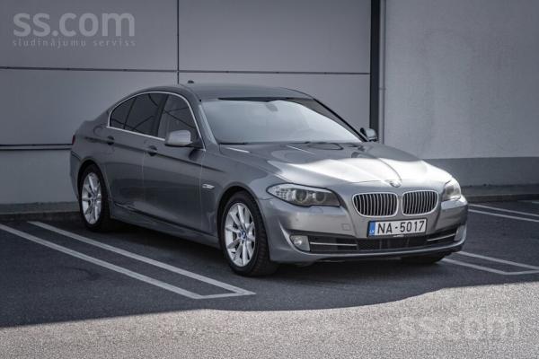 Pelēks BMW 525 2010 Rīga, ar dzinēja tilpumu 3.00 L un nobraukumu 353 tūkst. km par 9500 €, foto 3 vietnē AUTOMOTO.COM.LV