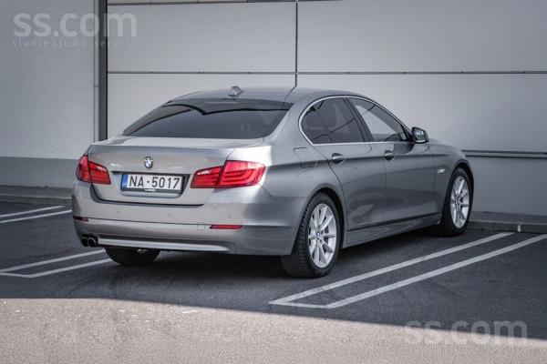 Pelēks BMW 525 2010 Rīga, ar dzinēja tilpumu 3.00 L un nobraukumu 353 tūkst. km par 9500 €, foto 4 vietnē AUTOMOTO.COM.LV