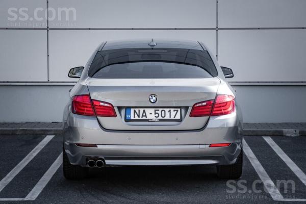 Pelēks BMW 525 2010 Rīga, ar dzinēja tilpumu 3.00 L un nobraukumu 353 tūkst. km par 9500 €, foto 5 vietnē AUTOMOTO.COM.LV