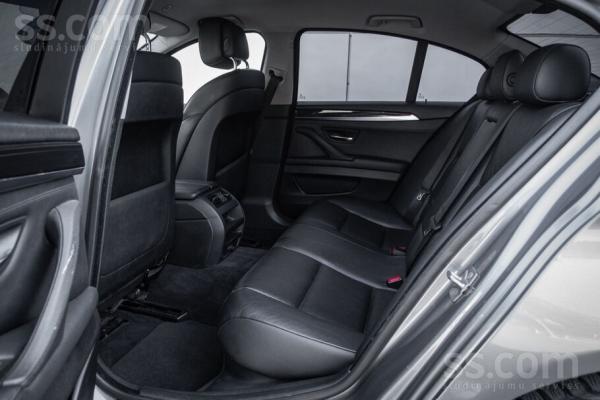 Grey BMW 525 2010 in Riga, with an engine capacity of 3.00 L and mileage of 353 thousand km for 9500 €, photo 10 on AUTOMOTO.COM.LV