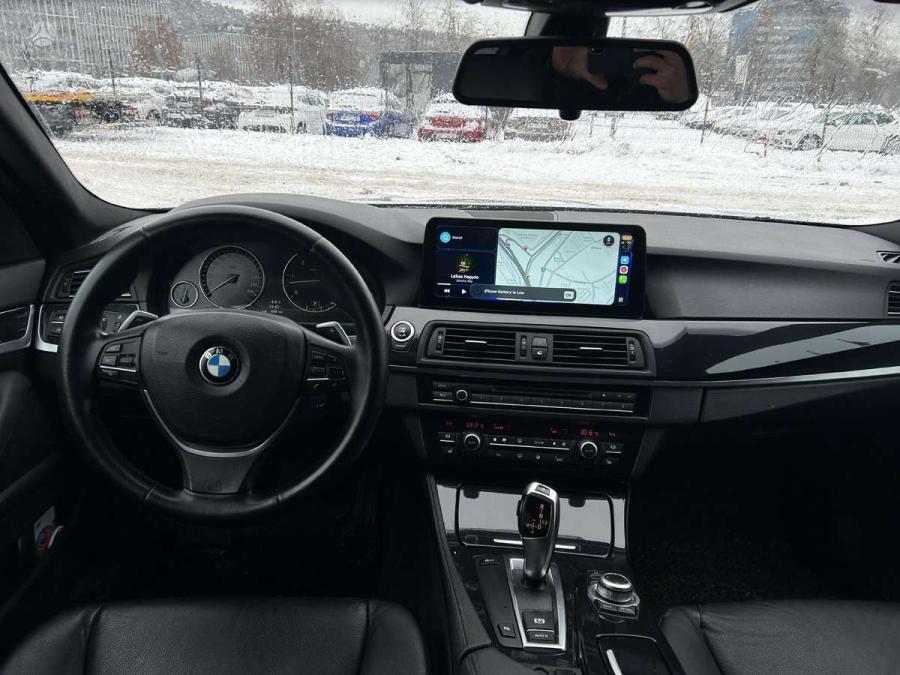 Pelēks BMW 525 2011 Viļņa, ar dzinēja tilpumu 2.99 L un nobraukumu 238 tūkst. km par 8200 €, foto 14 vietnē AUTOMOTO.COM.LV