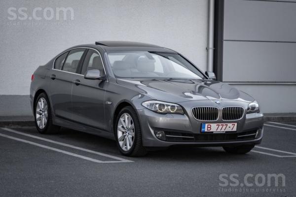 Pelēks BMW 525 2011 Rīga, ar dzinēja tilpumu 2.00 L un nobraukumu 289 tūkst. km par 9250 €, foto 3 vietnē AUTOMOTO.COM.LV