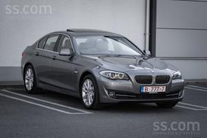 Grey BMW 525 2011 in Riga, with an engine capacity of 2.00 L and mileage of 289 thousand km for 9250 €, photo 4 on AUTOMOTO.COM.LV