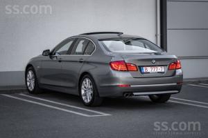 Grey BMW 525 2011 in Riga, with an engine capacity of 2.00 L and mileage of 289 thousand km for 9250 €, photo 7 on AUTOMOTO.COM.LV