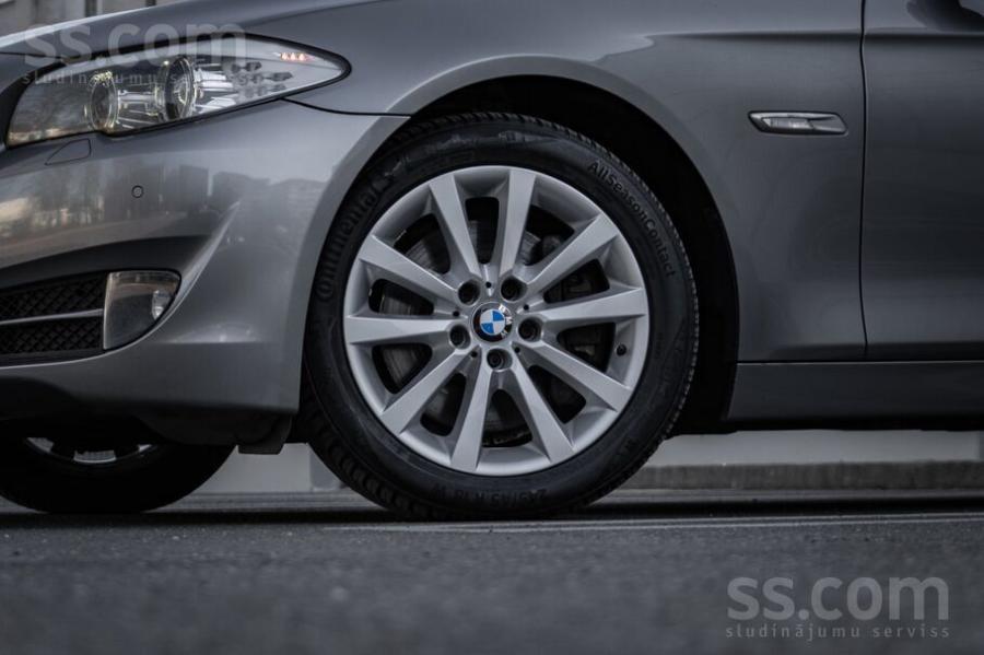 Grey BMW 525 2011 in Riga, with an engine capacity of 2.00 L and mileage of 289 thousand km for 9250 €, photo 8 on AUTOMOTO.COM.LV