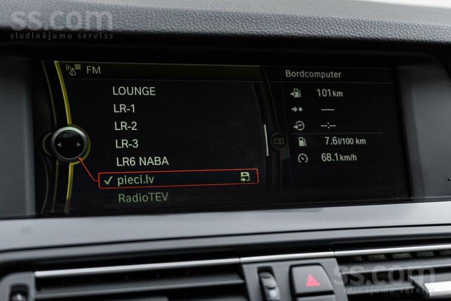 Grey BMW 525 2011 in Riga, with an engine capacity of 2.00 L and mileage of 289 thousand km for 9250 €, photo 25 on AUTOMOTO.COM.LV