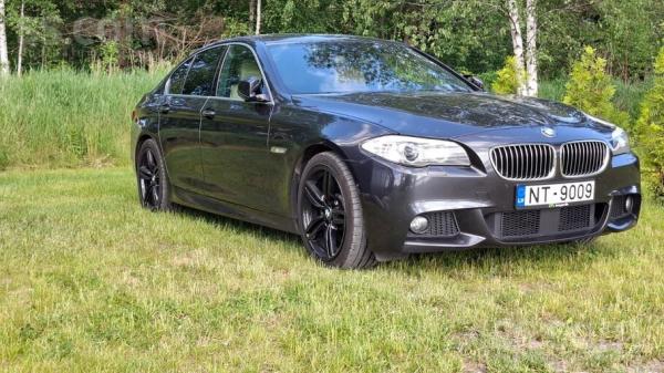 Grey BMW 525 2011 in Jurmala, with an engine capacity of 3.00 L and mileage of 203 thousand km for 12500 €, photo 1 on AUTOMOTO.COM.LV