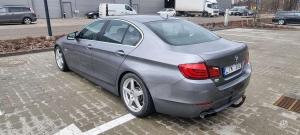 Grey BMW 525 2011 in Vilnius, with an engine capacity of 2.99 L and mileage of 247 thousand km for 7600 €, photo 8 on AUTOMOTO.COM.LV