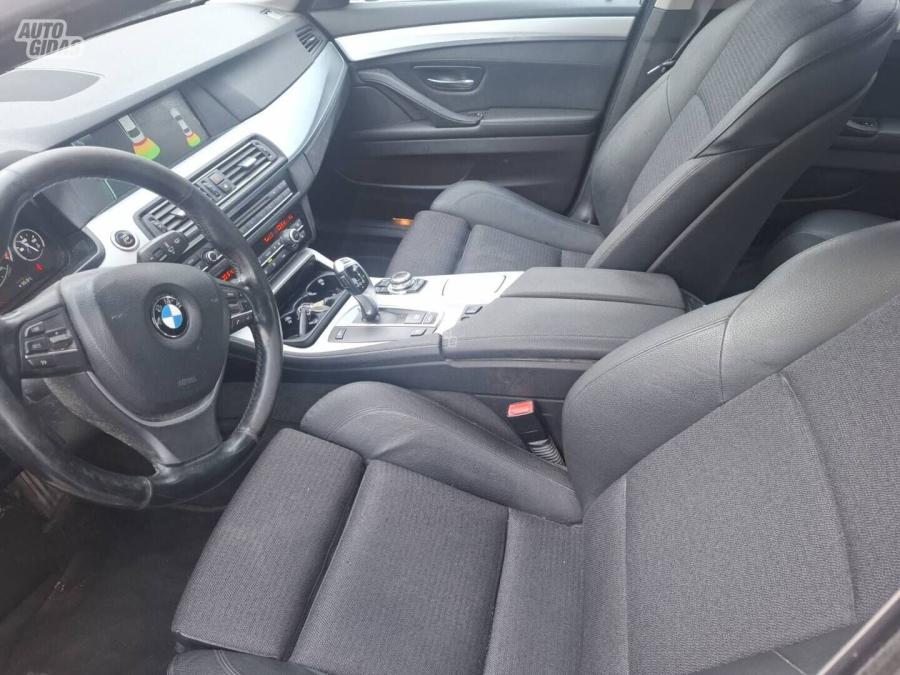 Grey BMW 525 2011 in Kaunas, with an engine capacity of 2.50 L and mileage of 333 thousand km for 5950 €, photo 9 on AUTOMOTO.COM.LV