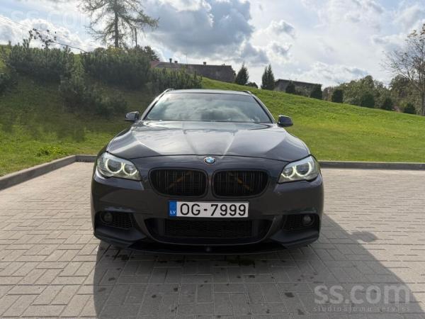 Grey BMW 525 2011 in Rezekne, with an engine capacity of 3.00 L and mileage of 376 thousand km for 10500 €, photo 1 on AUTOMOTO.COM.LV