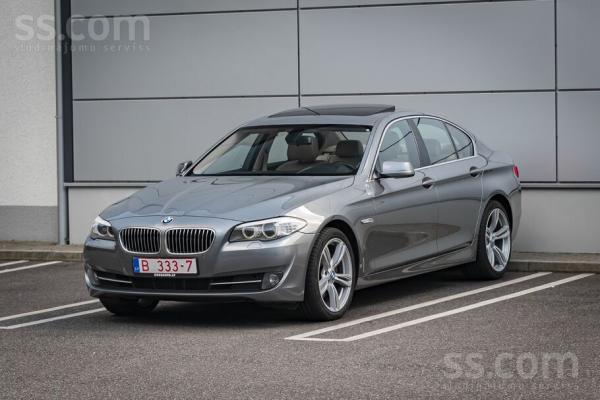 Pelēks BMW 525 2011 Rīga, ar dzinēja tilpumu 3.00 L un nobraukumu 289 tūkst. km par 8650 €, foto 1 vietnē AUTOMOTO.COM.LV