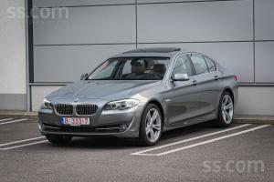 Pelēks BMW 525 2011 Rīga, ar dzinēja tilpumu 3.00 L un nobraukumu 289 tūkst. km par 8650 €, foto  vietnē AUTOMOTO.COM.LV