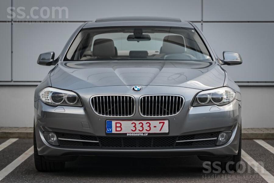 Pelēks BMW 525 2011 Rīga, ar dzinēja tilpumu 3.00 L un nobraukumu 289 tūkst. km par 8650 €, foto 3 vietnē AUTOMOTO.COM.LV