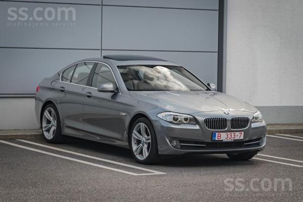 Pelēks BMW 525 2011 Rīga, ar dzinēja tilpumu 3.00 L un nobraukumu 289 tūkst. km par 8650 €, foto 4 vietnē AUTOMOTO.COM.LV