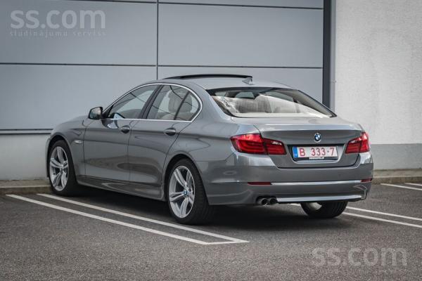 Pelēks BMW 525 2011 Rīga, ar dzinēja tilpumu 3.00 L un nobraukumu 289 tūkst. km par 8650 €, foto 7 vietnē AUTOMOTO.COM.LV