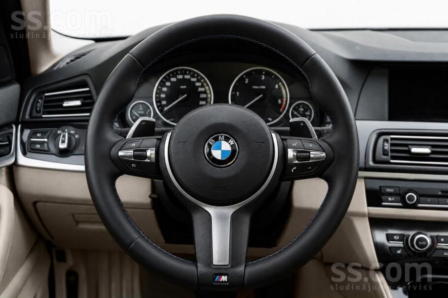 Pelēks BMW 525 2011 Rīga, ar dzinēja tilpumu 3.00 L un nobraukumu 289 tūkst. km par 8650 €, foto 16 vietnē AUTOMOTO.COM.LV