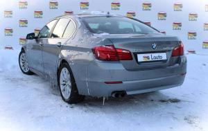 Grey BMW 525 2012 in Vilnius, with an engine capacity of 2.00 L and mileage of 304 thousand km for 8990 €, photo 3 on AUTOMOTO.COM.LV