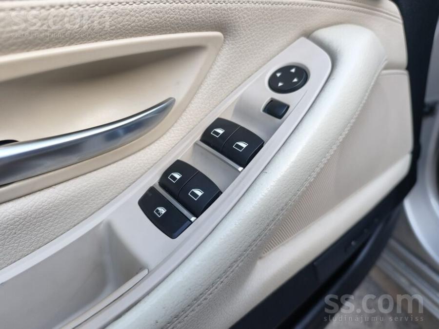 Grey BMW 525 2012 in Cesis, with an engine capacity of 2.00 L and mileage of 334 thousand km for 10900 €, photo 19 on AUTOMOTO.COM.LV