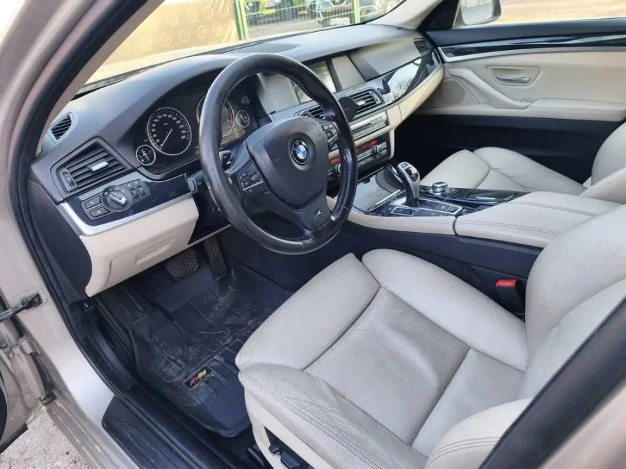 Pelēks BMW 525 2012 Cēsis, ar dzinēja tilpumu 2.00 L un nobraukumu 334 tūkst. km par 10900 €, foto 13 vietnē AUTOMOTO.COM.LV