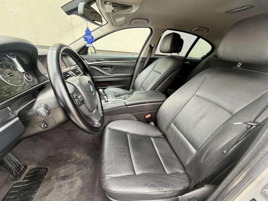 Pelēks BMW 525 2012 Tauragė, ar dzinēja tilpumu 2.00 L un nobraukumu 250 tūkst. km par 6700 €, foto 10 vietnē AUTOMOTO.COM.LV